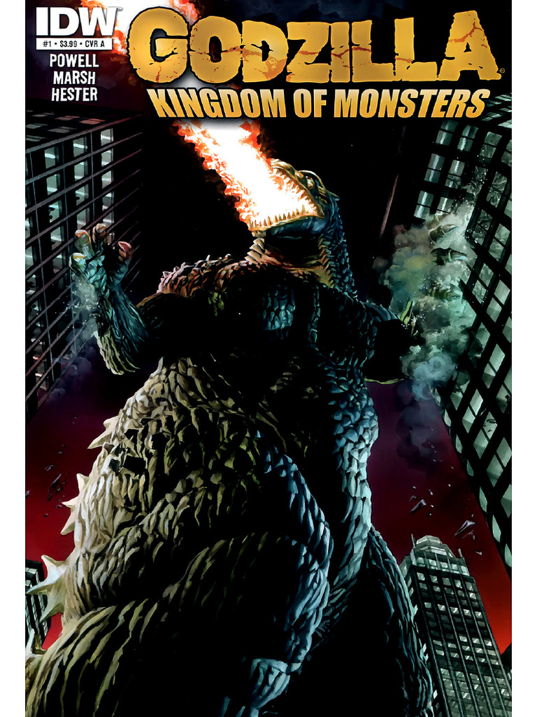 Godzilla Kingdom of Monster 01 | PDF