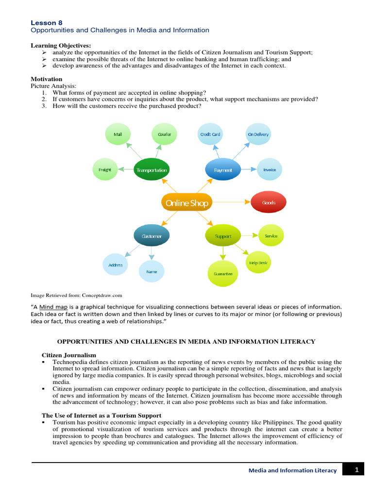 Media Literacy: Opportunities & Challenges | PDF | Mass Media | Internet