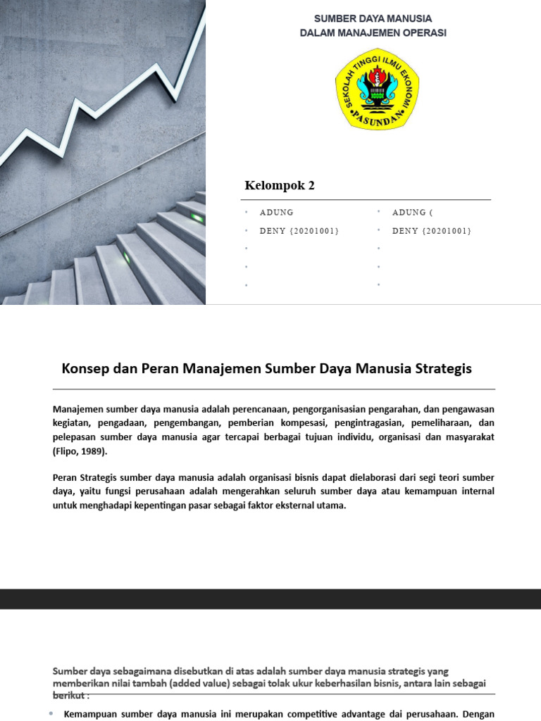 Sumber Daya Manusia | PDF