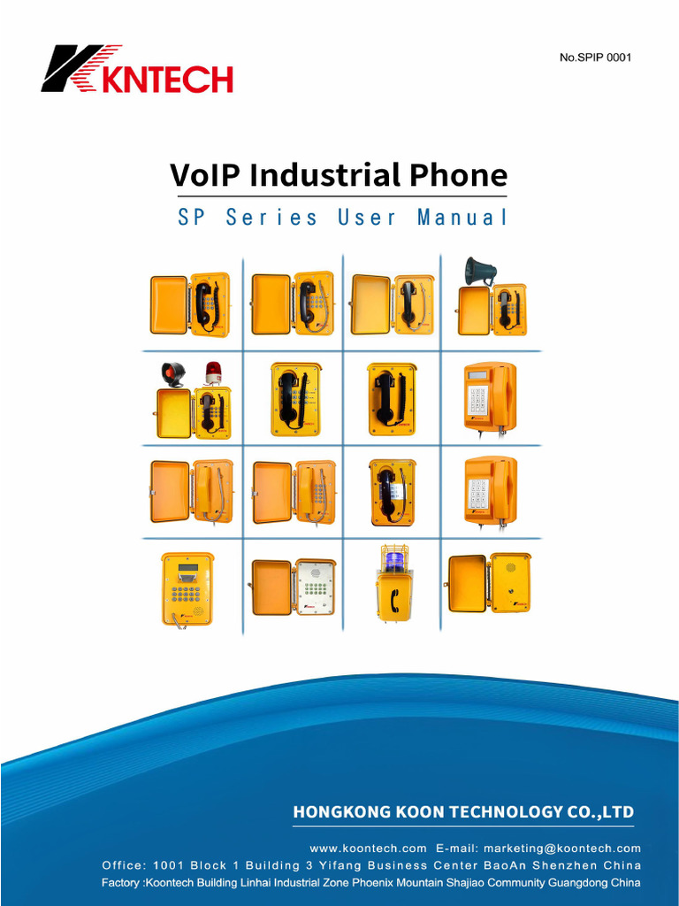 VoIP SP Series User Manual Guide | PDF | Ip Address | Session Initiation Protocol