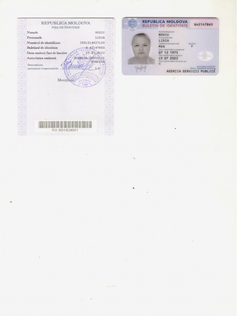 Buletin Nou Bodiu Lidia | PDF