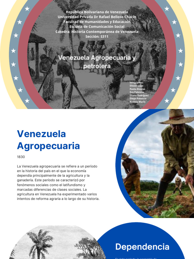 Venezuela Agropecuaria y Petrolera | PDF | Venezuela | Petróleo