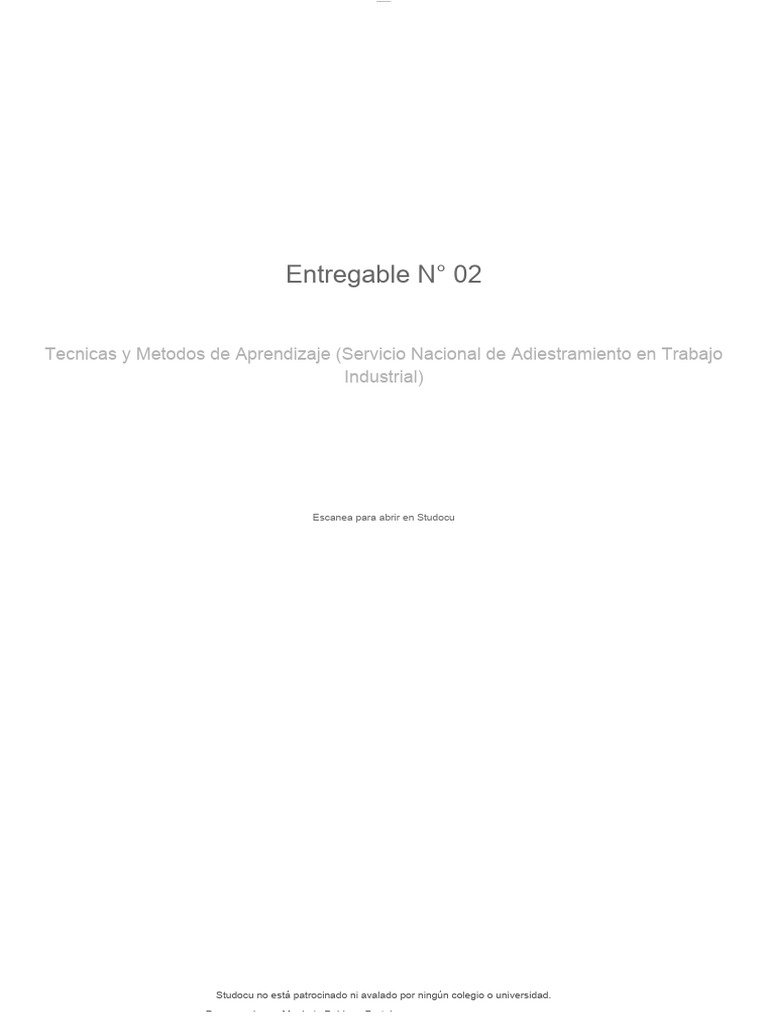 Entregable n0 02 | PDF | Crecimiento personal y profesional | Tecnología