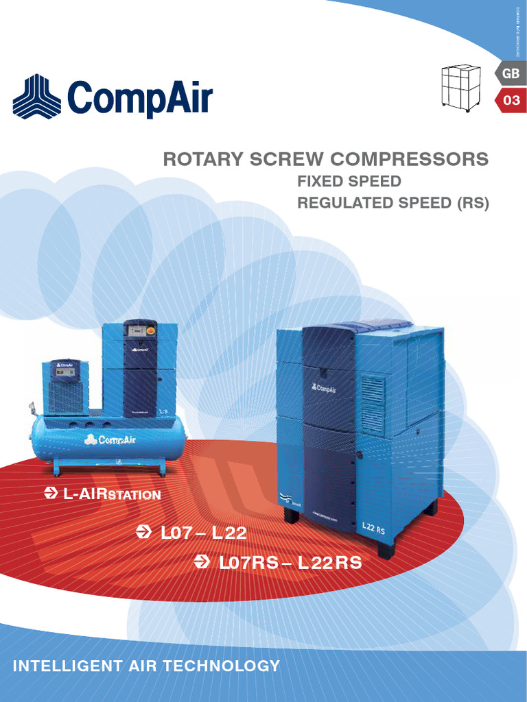 CompAir L07-22RS-AirStation | PDF | Energy Conservation | Reliability ...