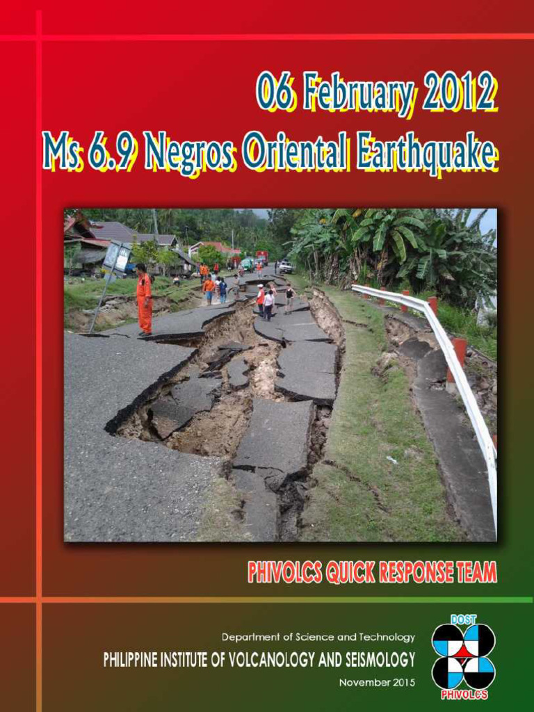 Special Report 2012 Negros Earthquake | PDF | Earthquakes | Tsunami