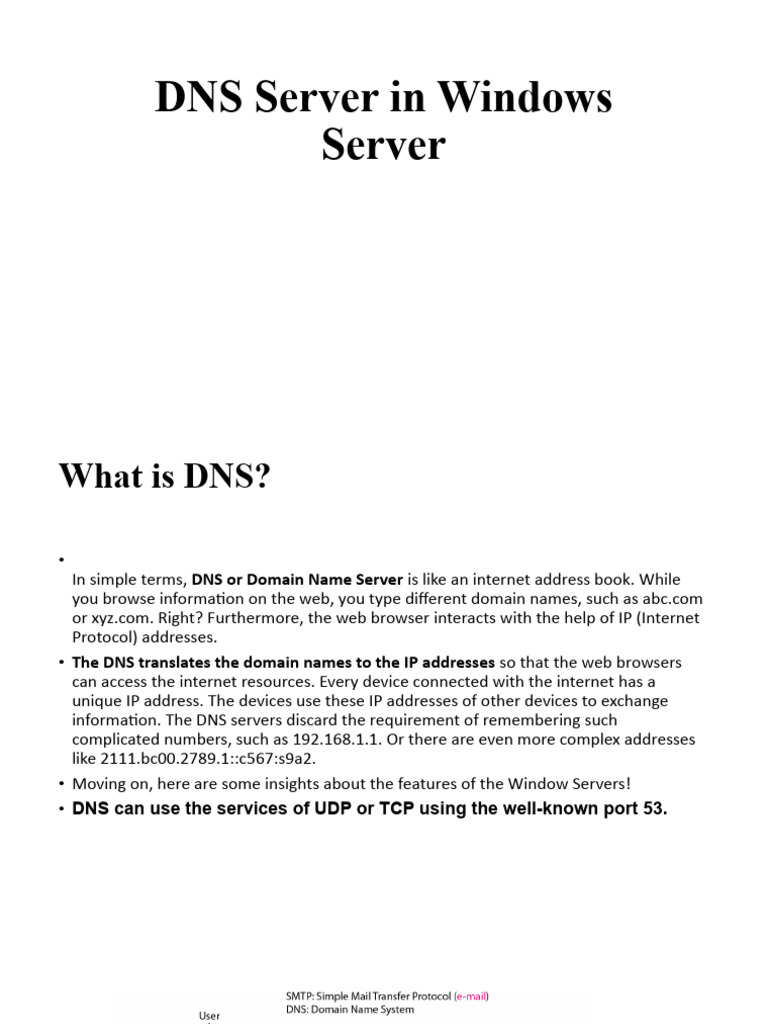 Lecture 12 DNS Server in Windows Server 2012, 2016, 2019 | PDF | Domain ... Lecture 12 DNS Server in Windows Server 2012, 2016, 2019 | PDF | Domain ...
