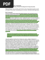 Scoring Guide For The Argument Task | PDF | Argument | Logic