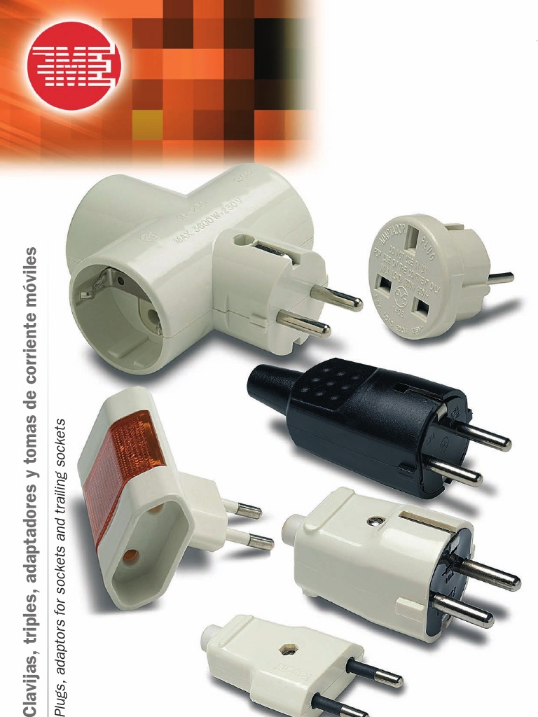 Catálogo de FME - FAMATEL - Clavijas-Triples-Adaptadores-Y-Tomas-De ...