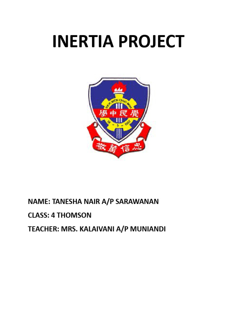 Inertia Project | Download Free PDF | Inertia | Force