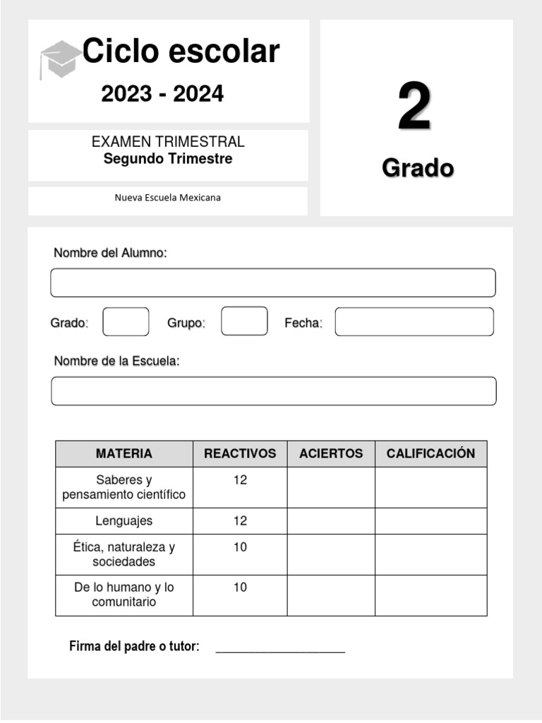 Examen 2do Parcial 2B | PDF