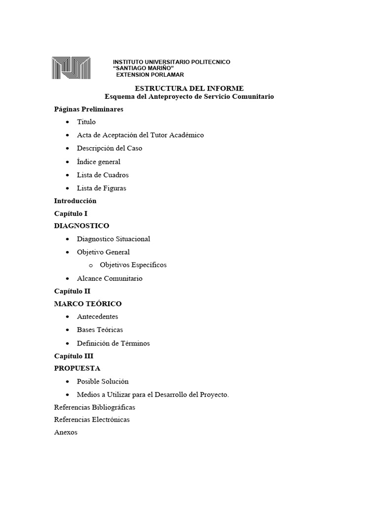 Guía de Anteproyecto de IUPSM | PDF | Teoría | Diseño