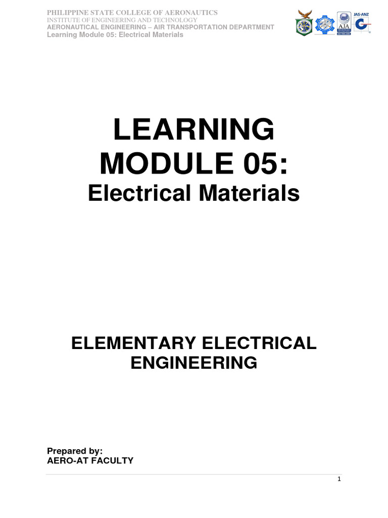 Electrical Materials | PDF | Inductor | Insulator (Electricity)