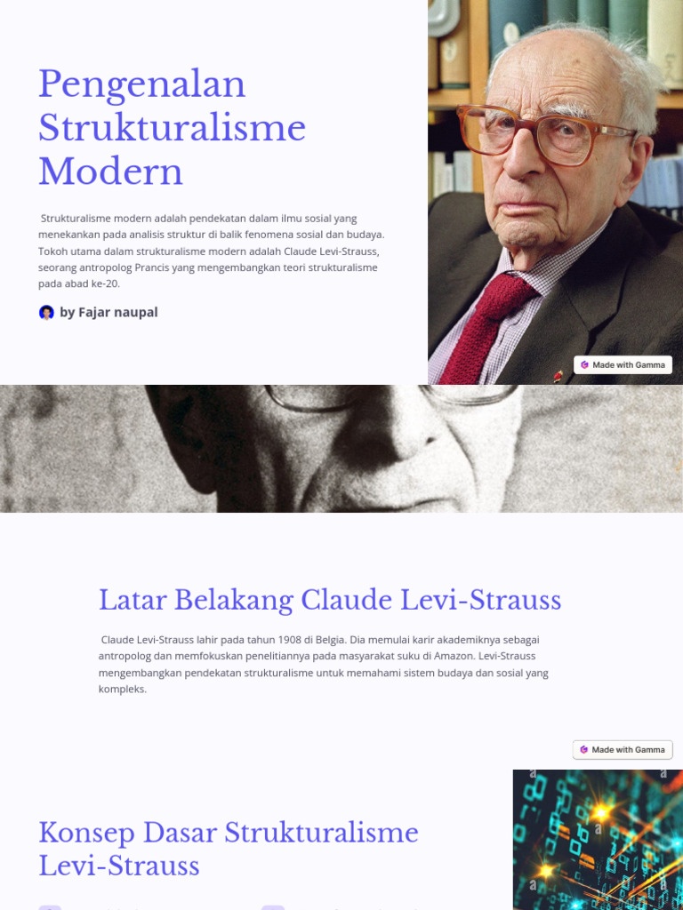 Pengenalan Strukturalisme Modern | PDF