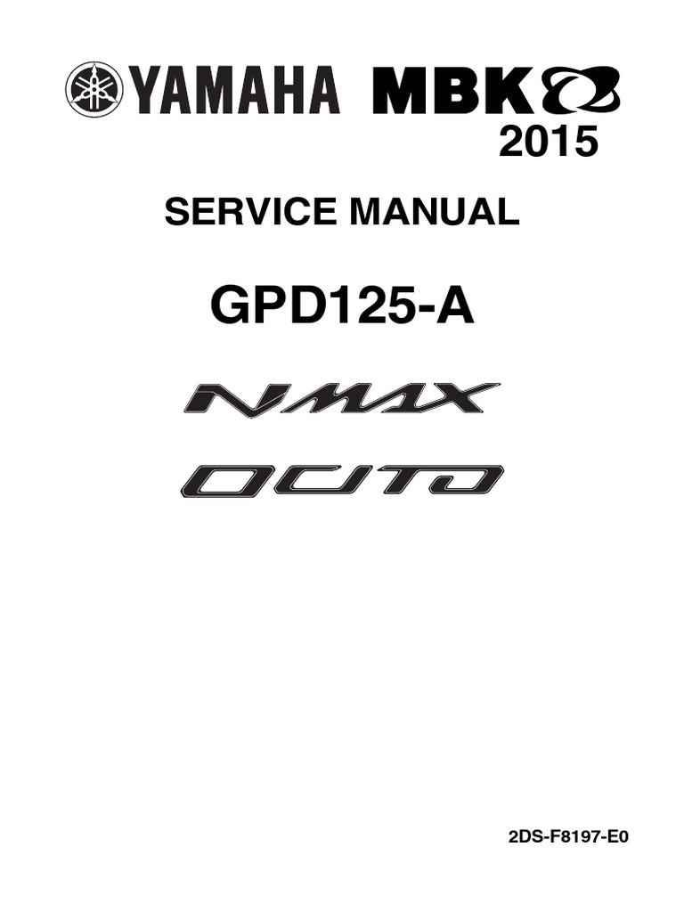 Nmax Service Manual-not 보안 | PDF