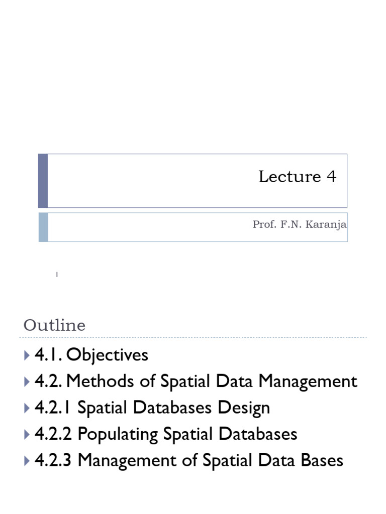 Lecture 4 | PDF | Databases | Database Design
