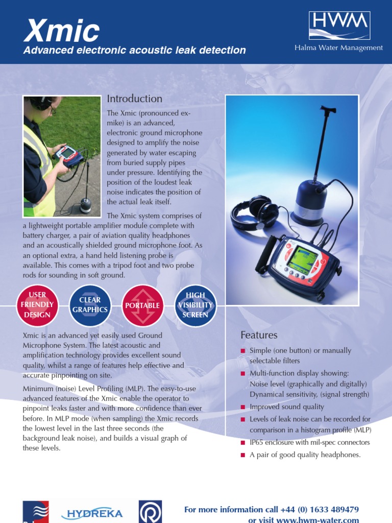 Xmic Tech Sheet | PDF | Microphone | Headphones