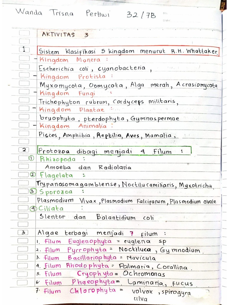 Aktivitas 3 - 7B - Ipa | PDF