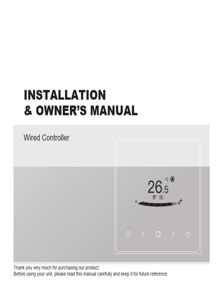 IM Midea Controller WDC3-86T 20230823 V1 | PDF | Electrical Wiring | Wi Fi