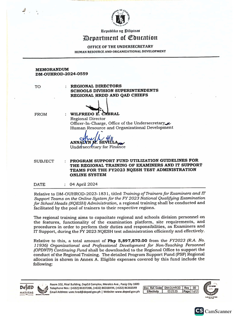 PSF Guidelines | PDF