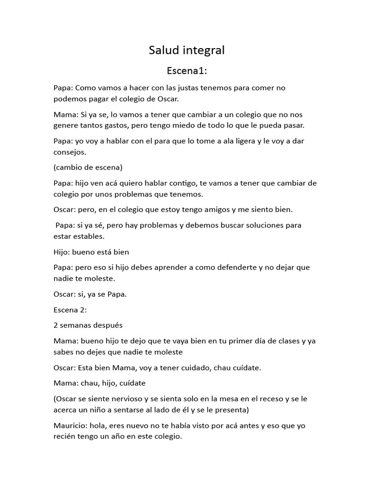 Cambio de Colegio y Autismo | PDF | Relaciones personales, crianza y ...