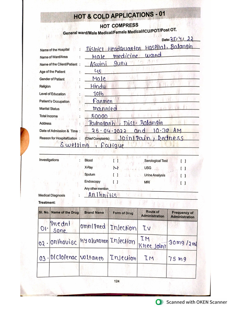 Hot ND Cold Applications | PDF