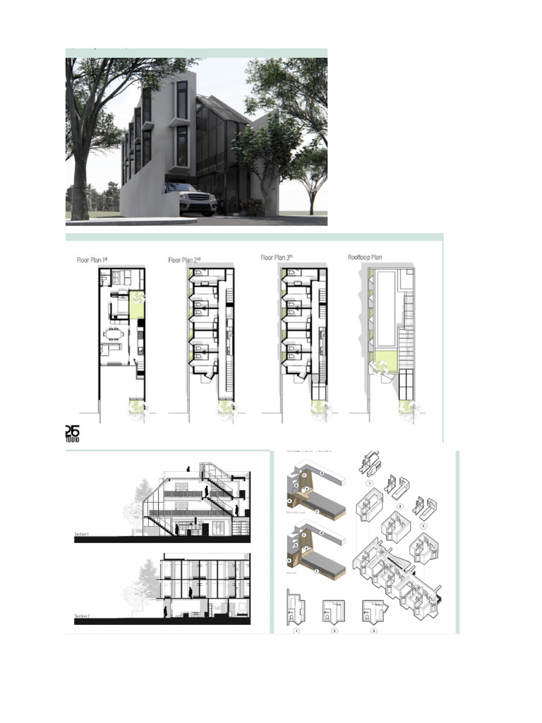desain kos 5x16 | PDF