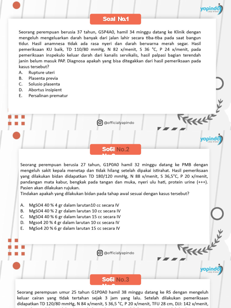 PPT Bimbel Profesi Bidan Seri Kehamilan (10 Mei 2024) | PDF