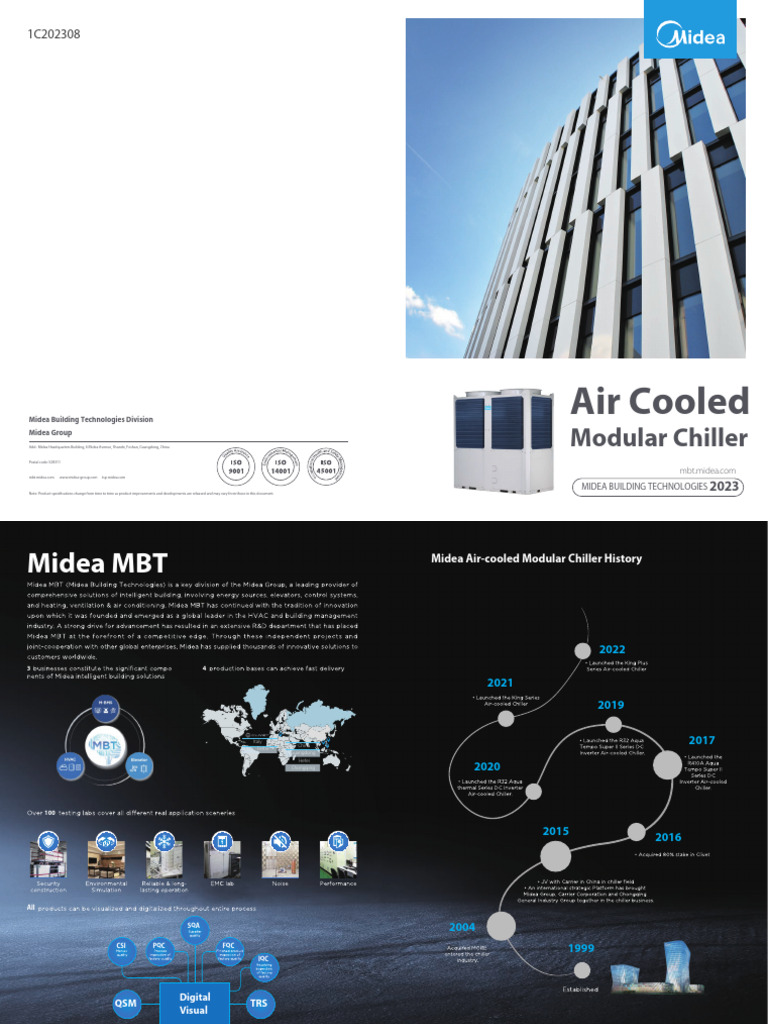 PD - Midea - Air Cooled Modular Chiller - 20230825 - V12 | Download ...