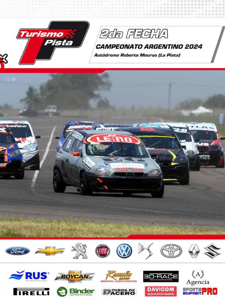 Carpeta Prensa Fecha2 2024 | PDF | Automovilismo | Organizaciones de automovilismo