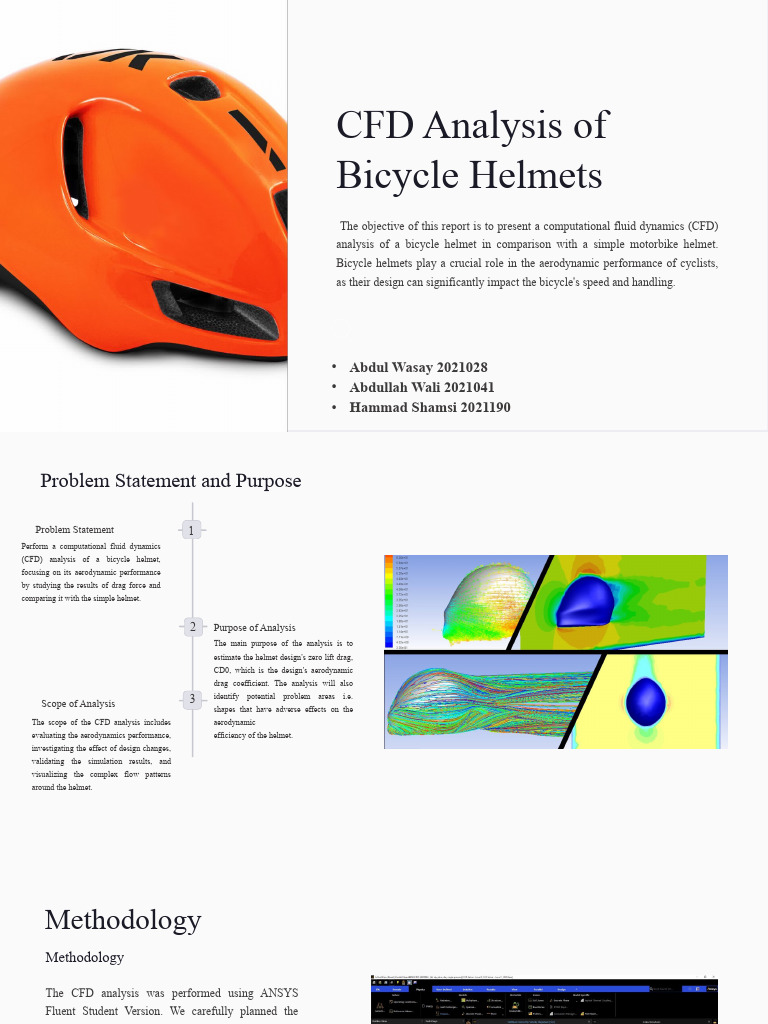 CFD Analysis of Bicycle Helmets | PDF | Computational Fluid Dynamics ... CFD Analysis of Bicycle Helmets | PDF | Computational Fluid Dynamics ...