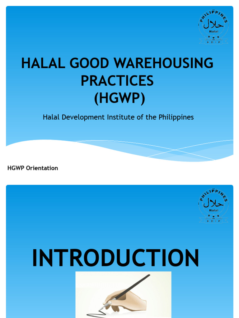 Halal Good Warehousing Practice | PDF | Warehouse | Hygiene
