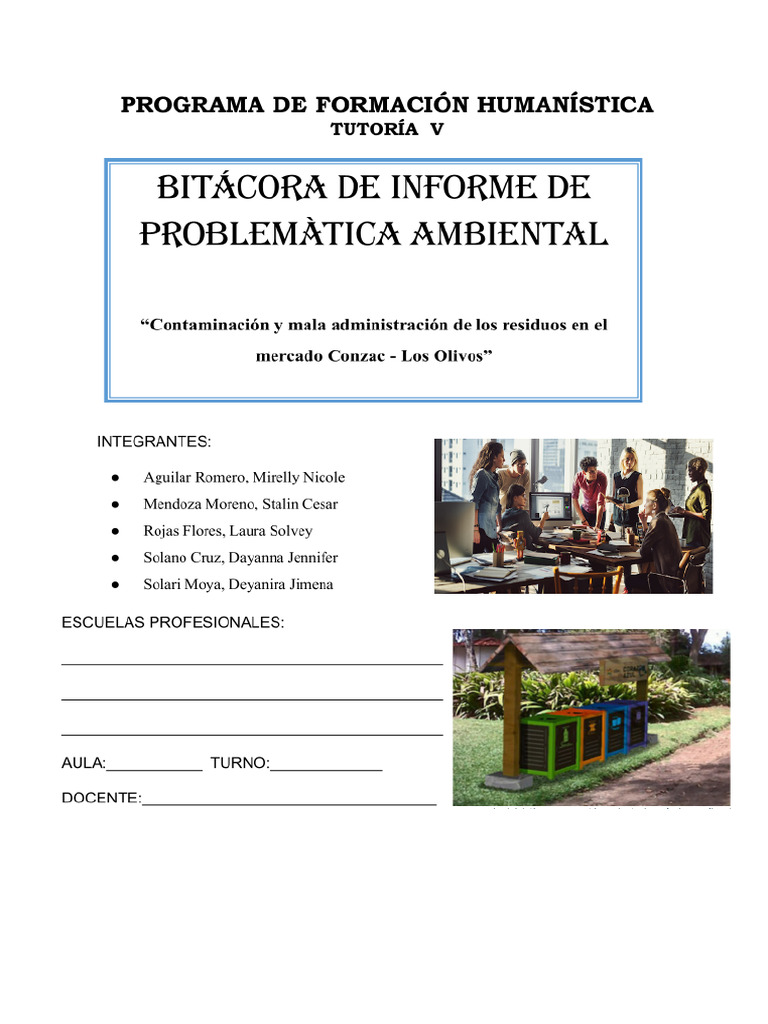 Informe de Problemàtica Ambiental | Descargar gratis PDF | Residuos | Contaminación