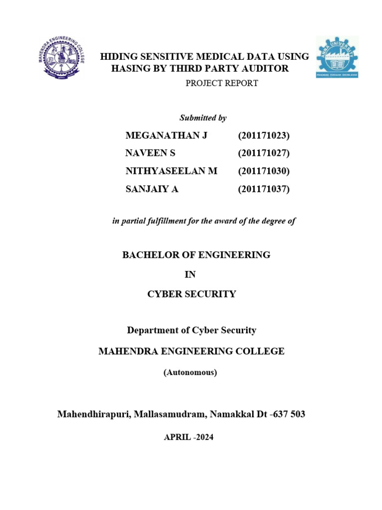 Project 1 | PDF | Cryptography | Engineering