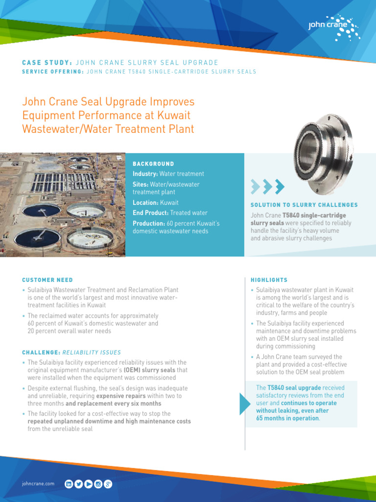 JC-181 Wastewater Plant Kuwait Case Study - Final - LR | PDF ...