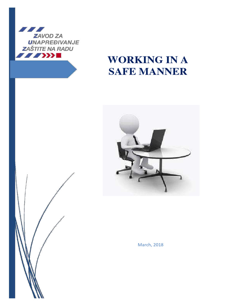 Working in A Safe Manner | PDF | Occupational Safety And Health ...