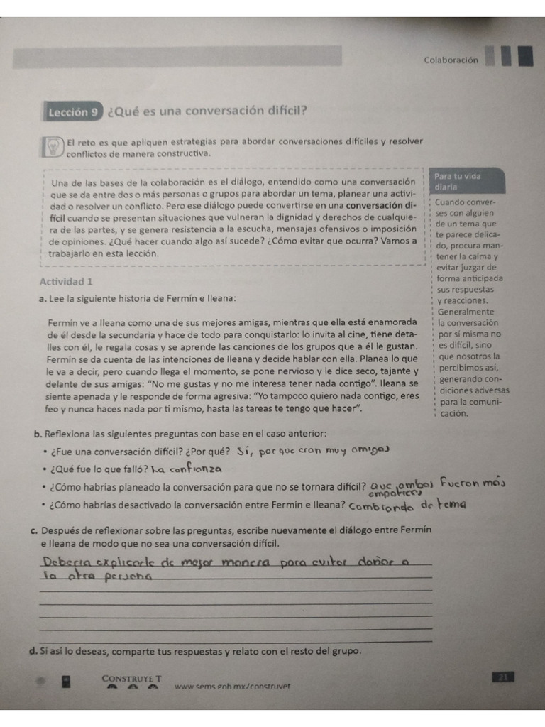Actividad Construye T | PDF