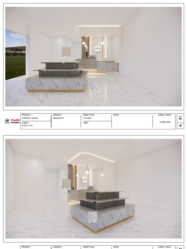 Design Kasir & bar | PDF