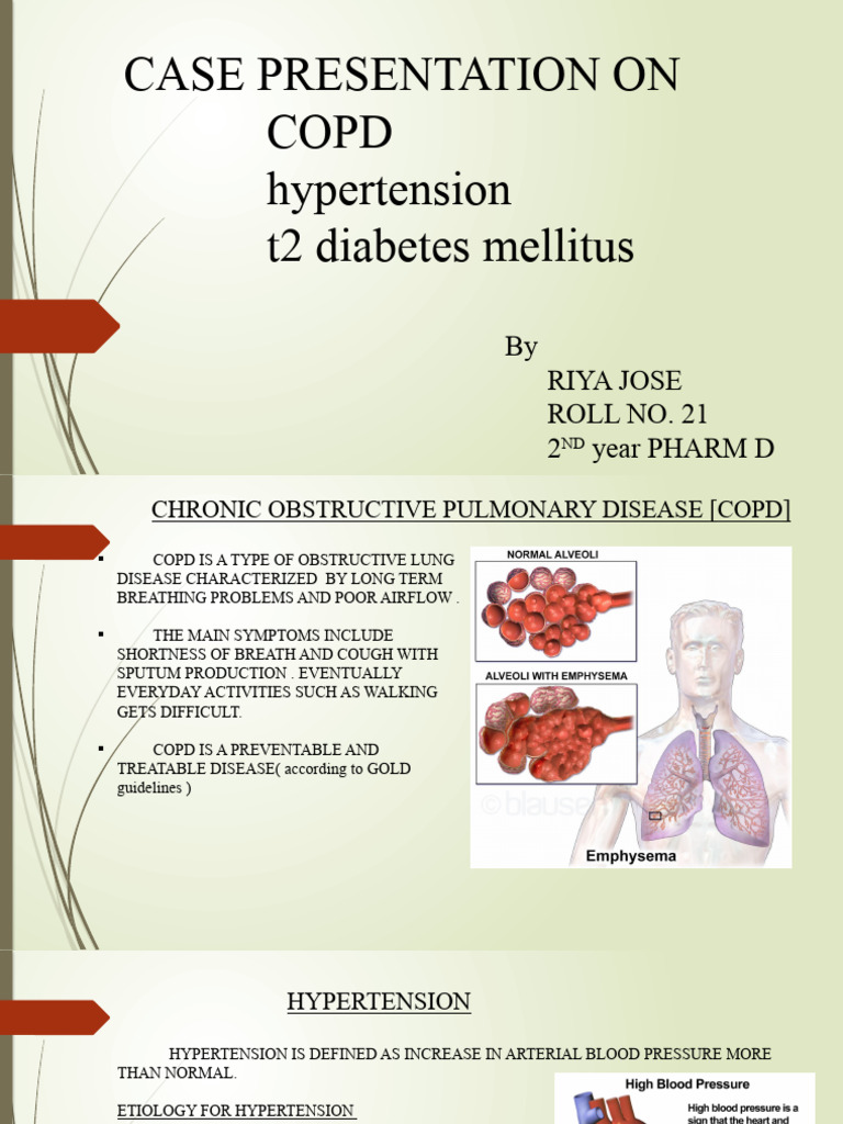 Copd Presentation | PDF | Chronic Obstructive Pulmonary Disease ...