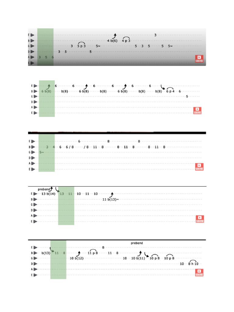 Baby Come Back Tab | PDF