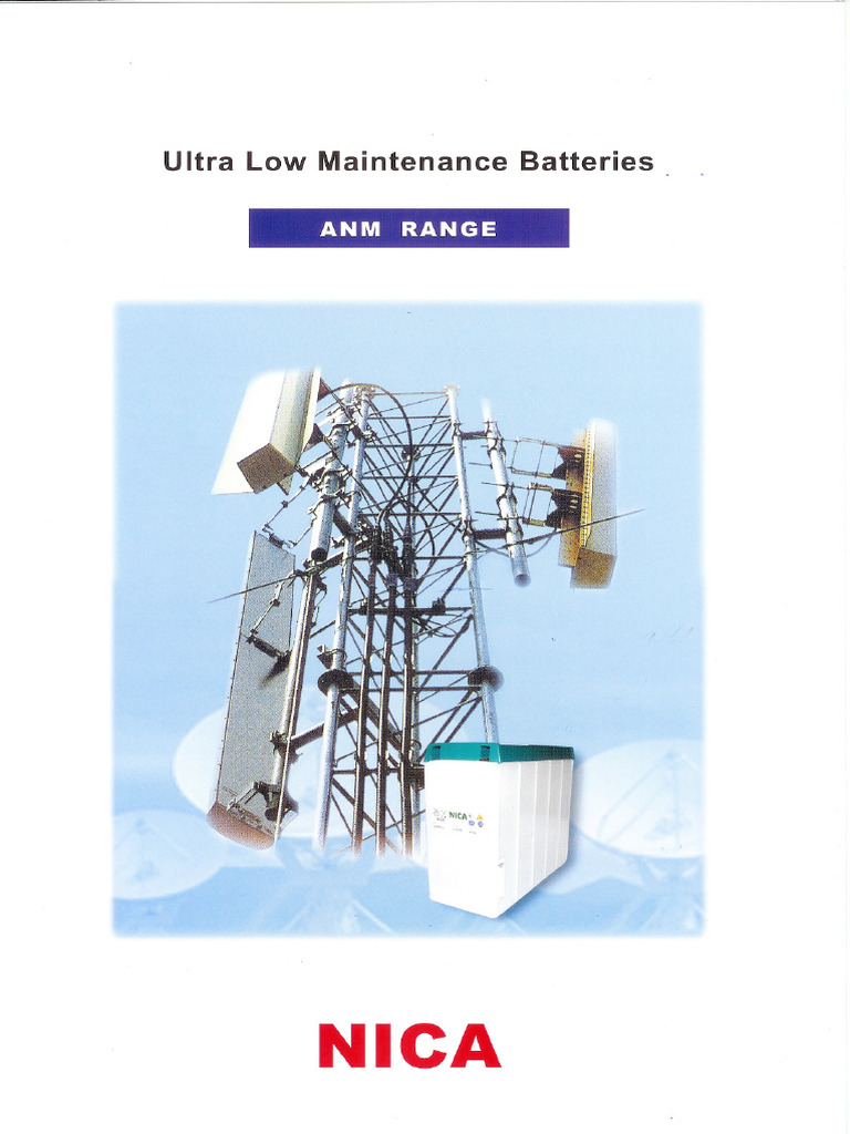NICA ANM Battery | PDF | Electric Power | Electrical Engineering