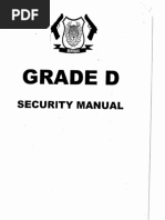 Grade E Book | PDF | Arrest | Security Guard