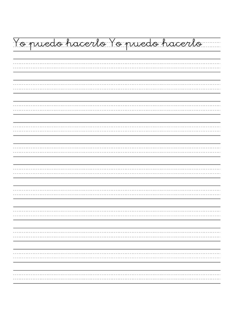 Yo Puedo Hacerlo Yo Puedo Hacerlo | PDF