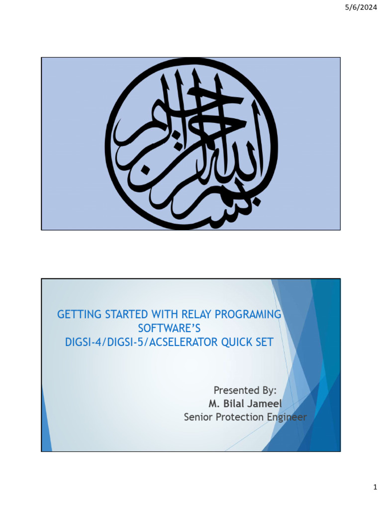 Overview of Digsi4, Digsi5 and SEL AcSELerator Software | Download Free ...