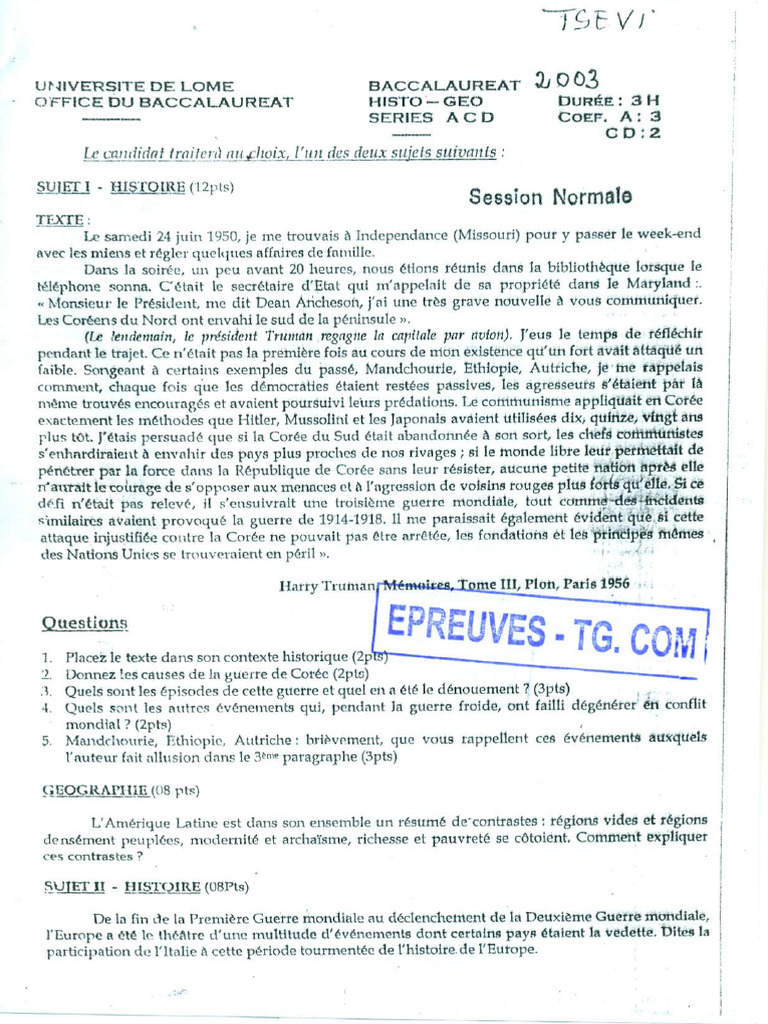 BAC.ACD.H-G.2003 | PDF