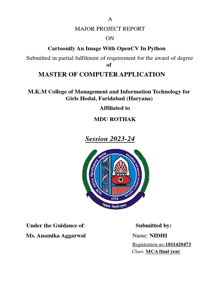 Nidhi Final Pdf Python Programming Language Computer Program
