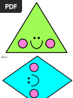 Lotería de Figuras Geométricas para Niños | PDF | Percepción visual ...