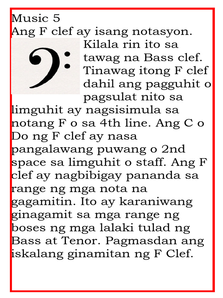 Mapeh Tarpapel | PDF