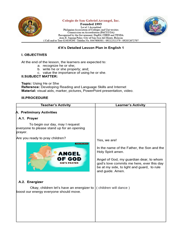 Gojo Cruz Final Demo English 1 | PDF | Learning | Behavior Modification