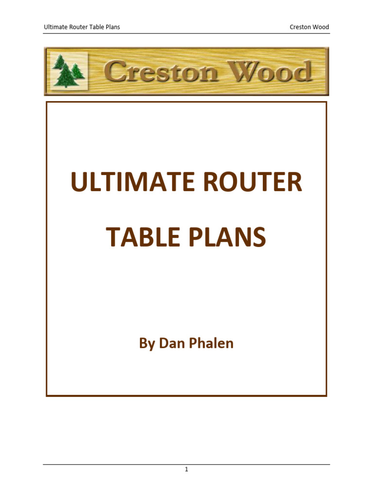 Crestonwoodplans | PDF | Plywood | Woodworking