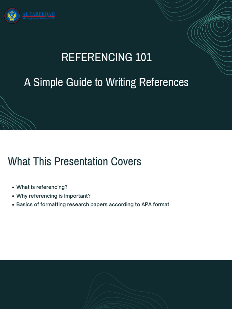 APA Referencing Guide Essentials | PDF | Apa Style | Citation